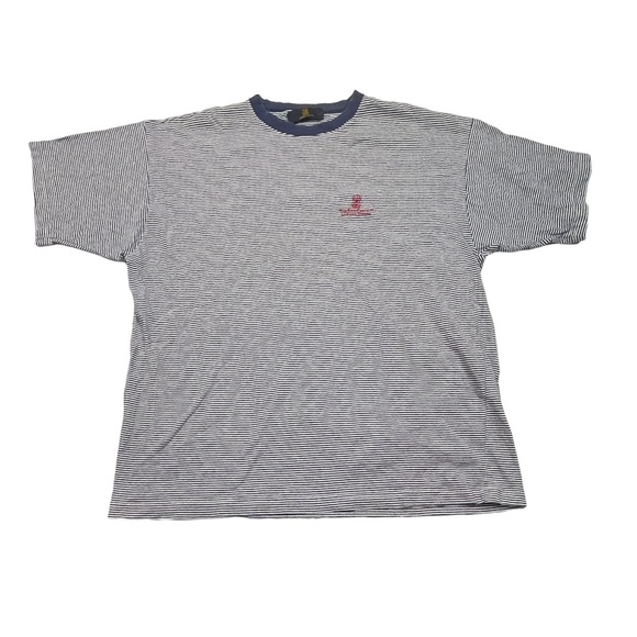 Shirts | Vintage The Ritz Carlton Striped 199s Embroidered Logo T Shirt ...